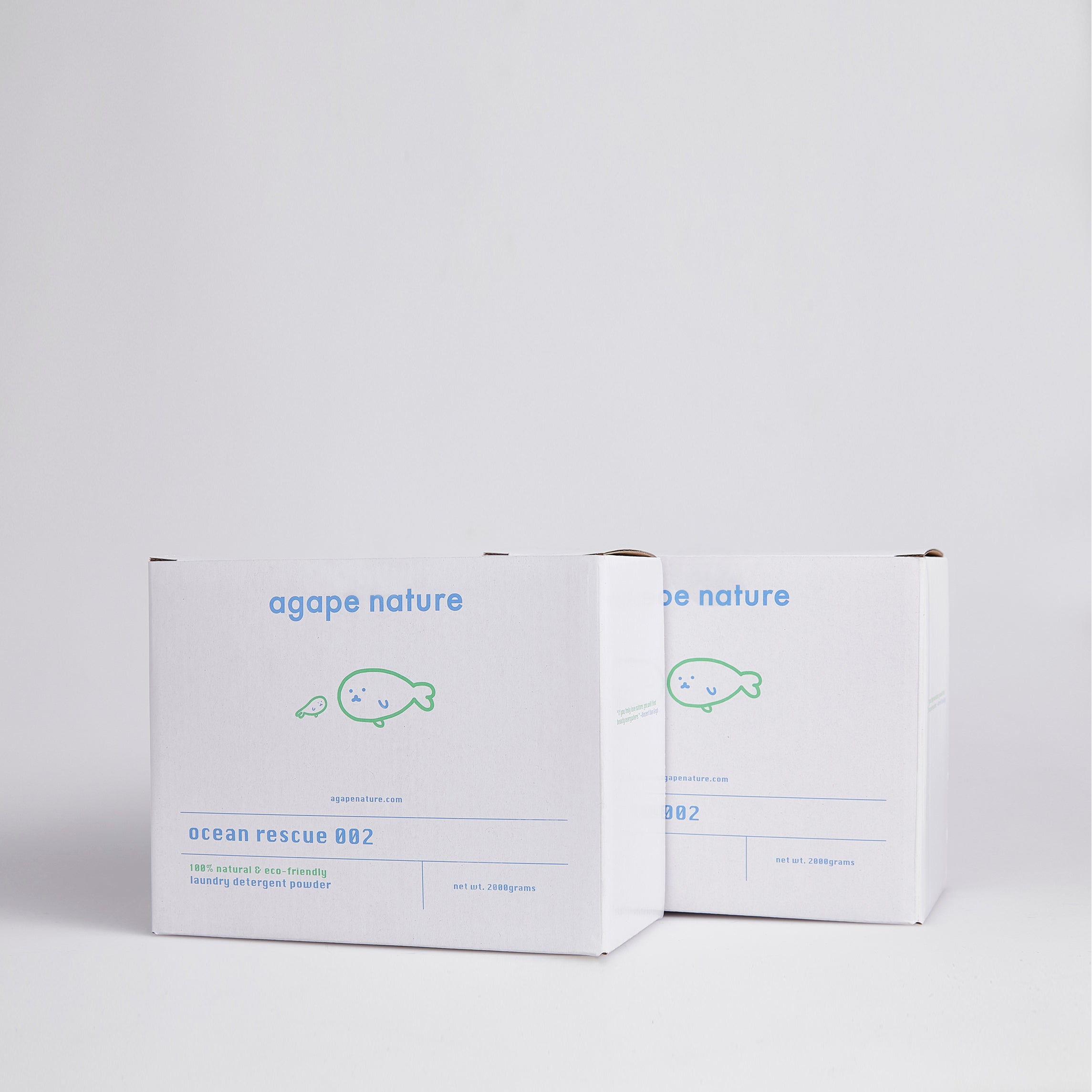 2 x Ocean Rescue 002 - 100% natural and eco-friendly laundry detergent ...